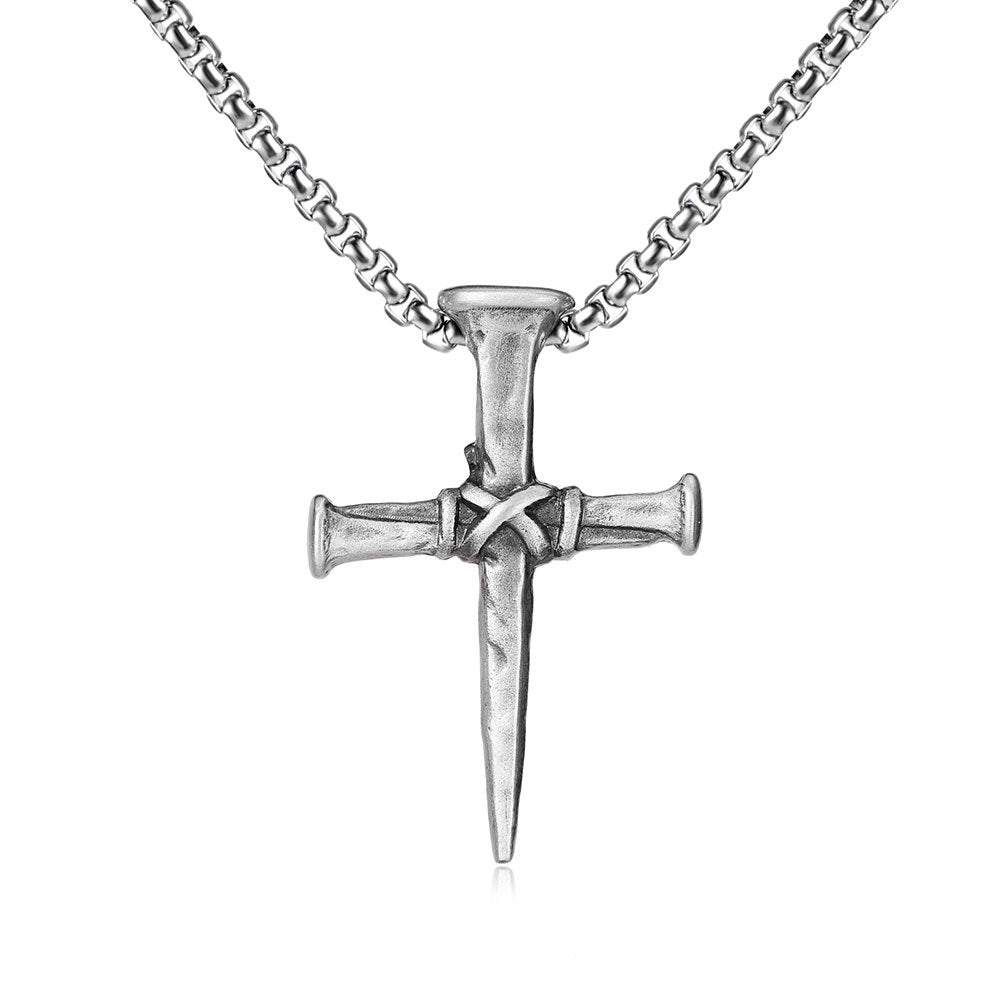Christ Stigmata Cross Necklace – bluvap