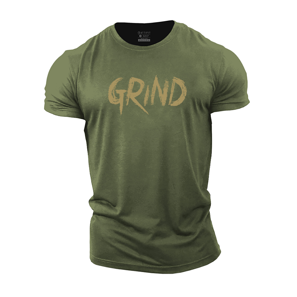 Grind Cotton T-Shirt – bluvap